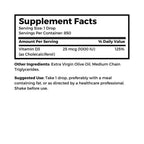 vitamin D drops for daily health