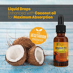 Vitamin D drops for daily wellness