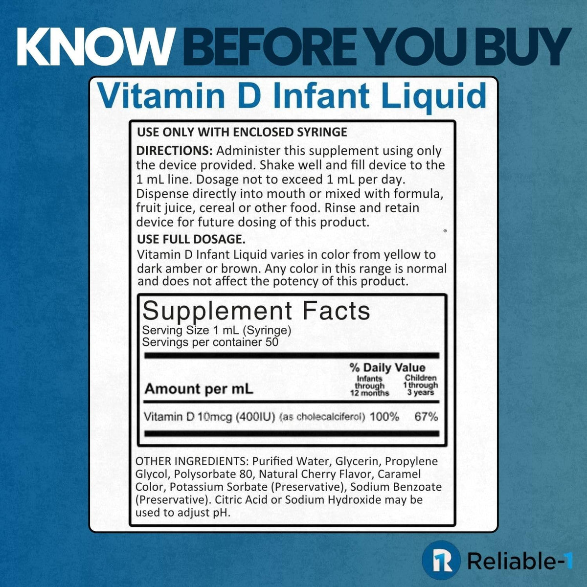 vitamin D drops for daily wellness