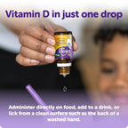 Vitamin D drops for healthy growth