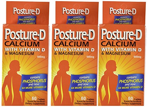 Vitamin D enhanced calcium caplets
