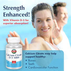vitamin D enhanced calcium citrate