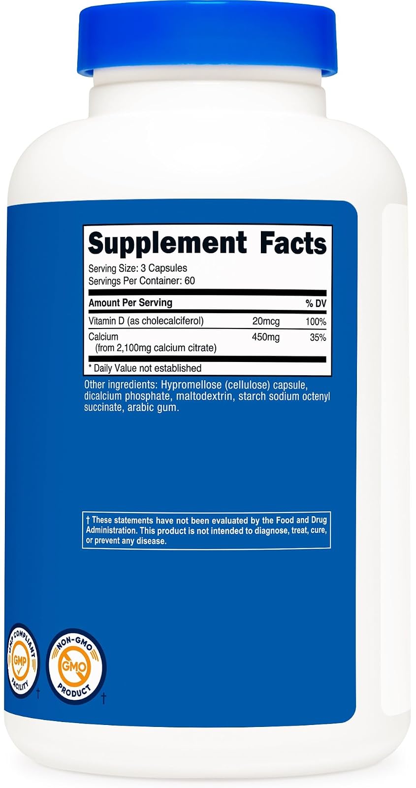 vitamin D enhanced calcium citrate