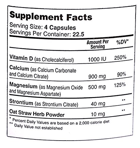 vitamin D enriched calcium capsules