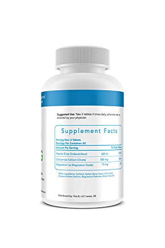 vitamin D enriched calcium citrate