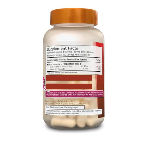 vitamin D enriched calcium formula
