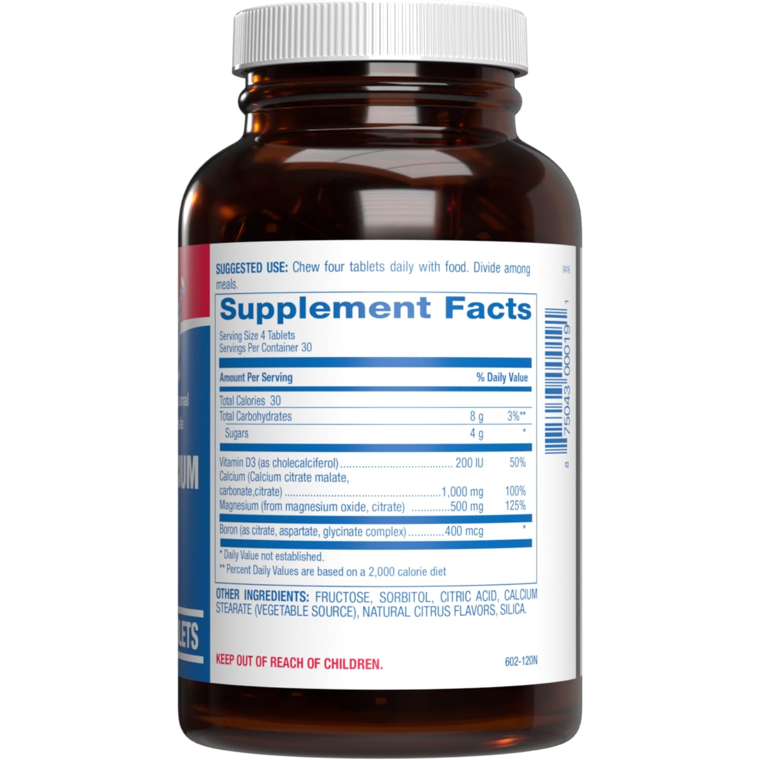 vitamin D enriched calcium supplement