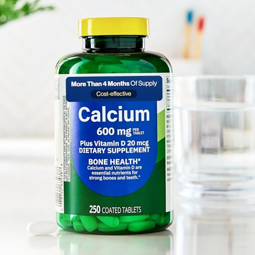 Vitamin D enriched calcium supplement
