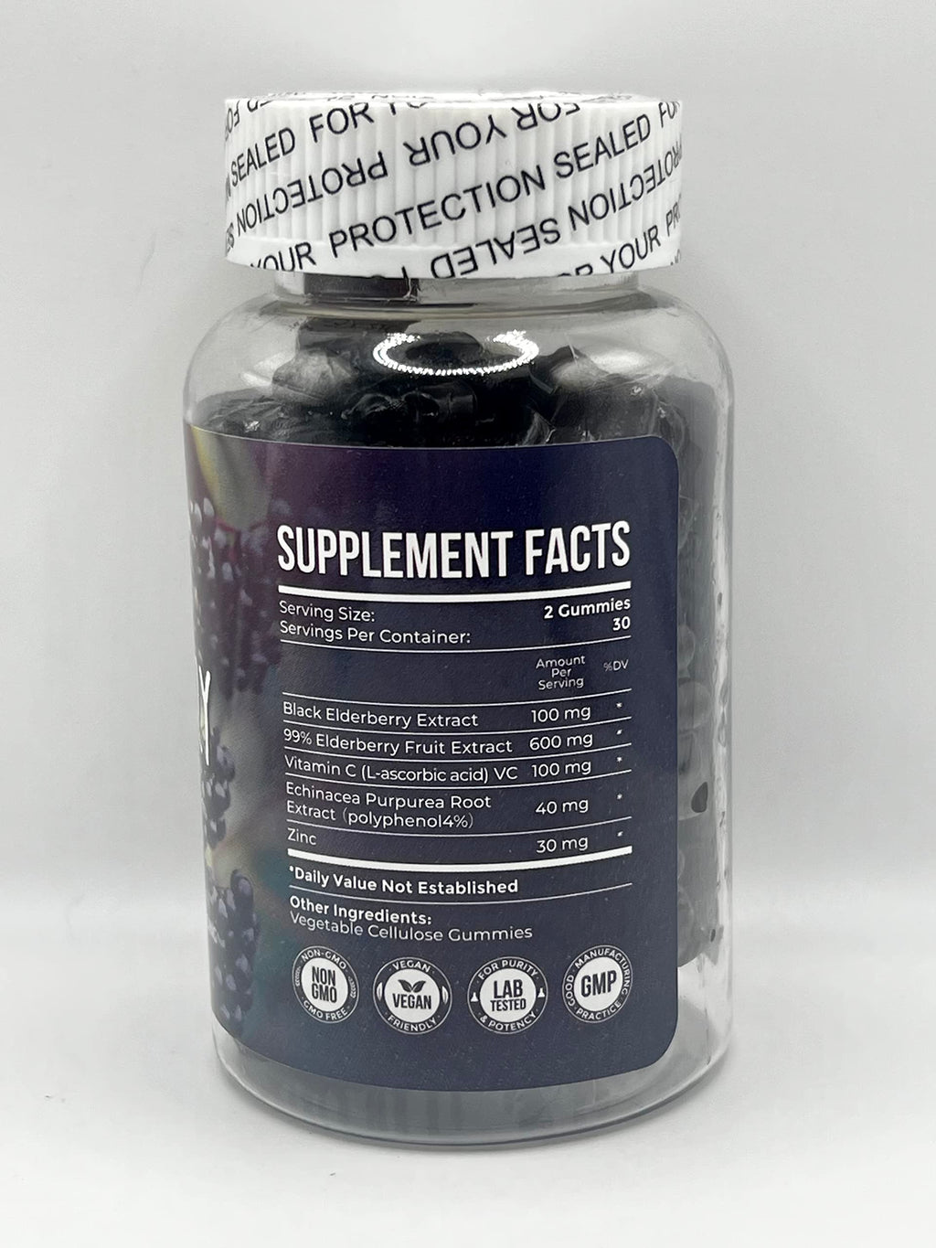 vitamin D enriched elderberry gummies