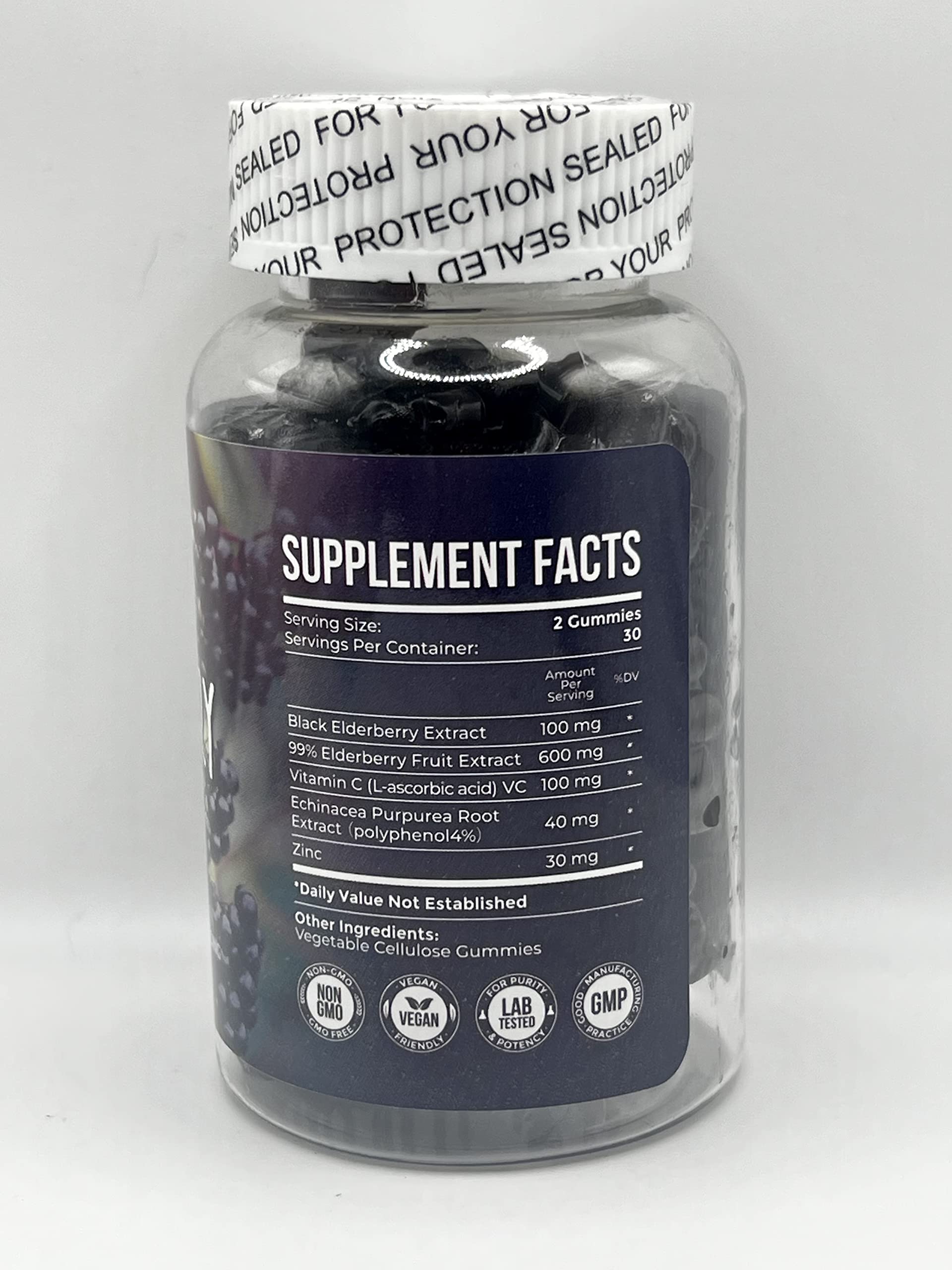 vitamin D enriched elderberry gummies