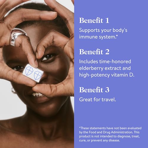 vitamin D enriched elderberry gummies