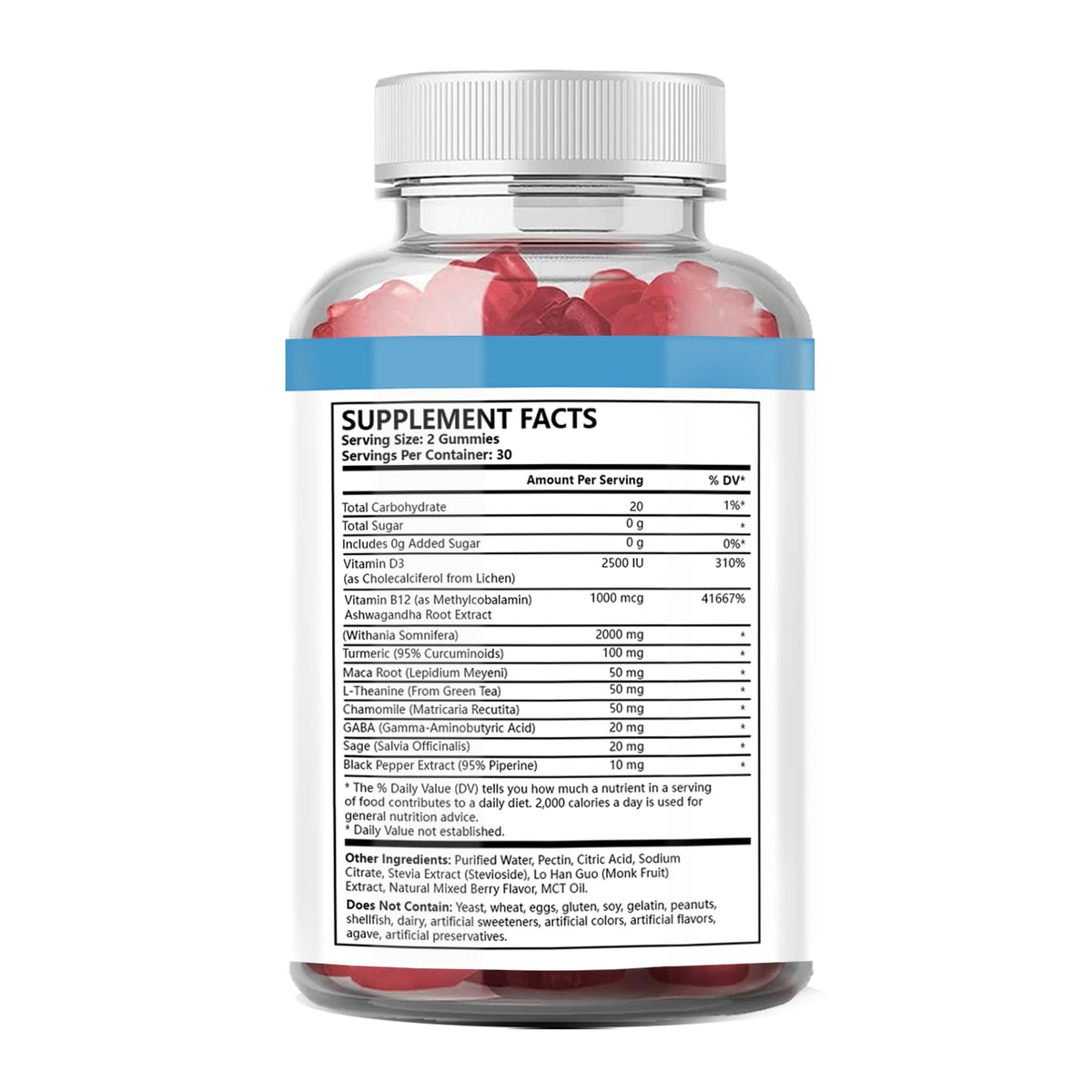 Vitamin D enriched herbal gummies