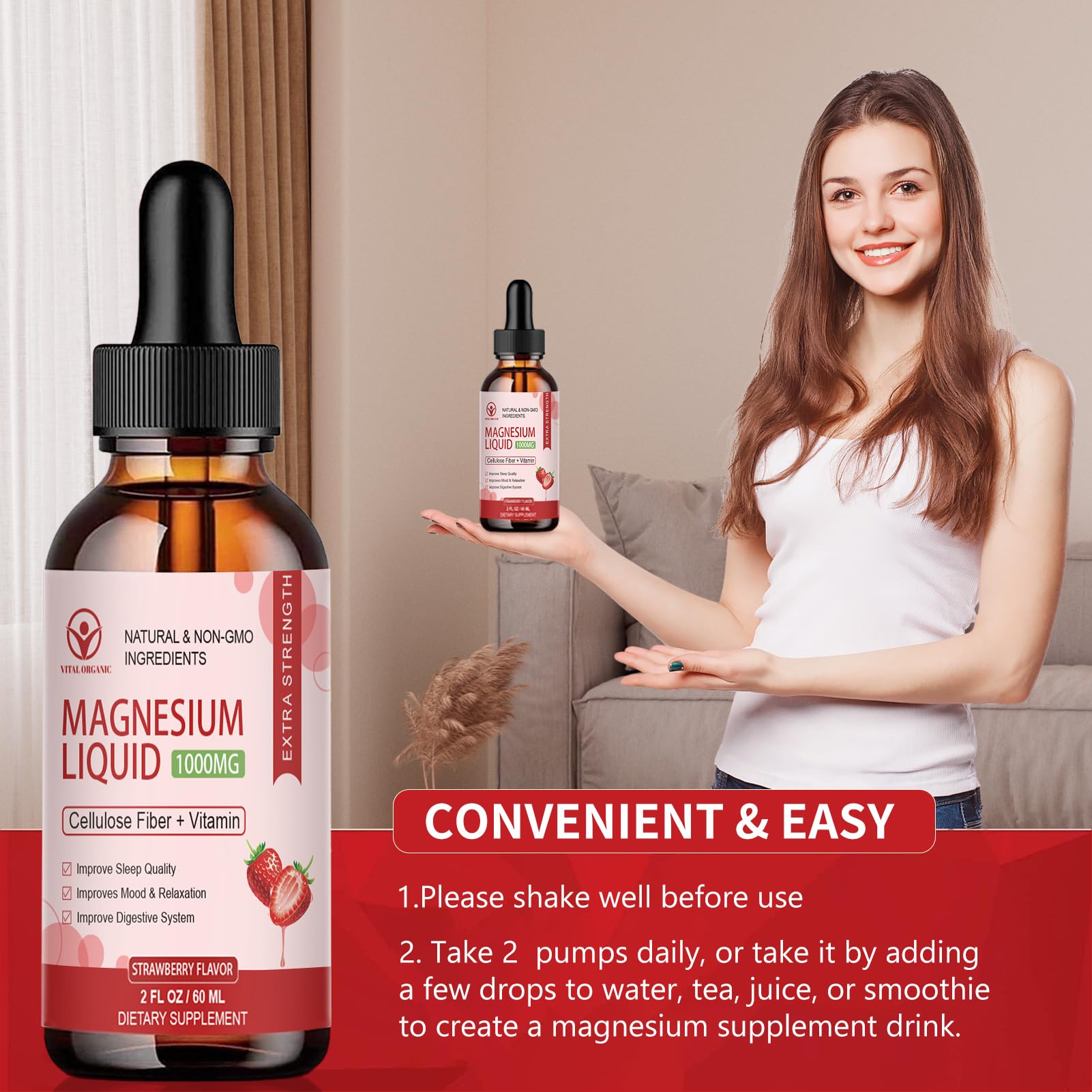 vitamin D enriched magnesium drops