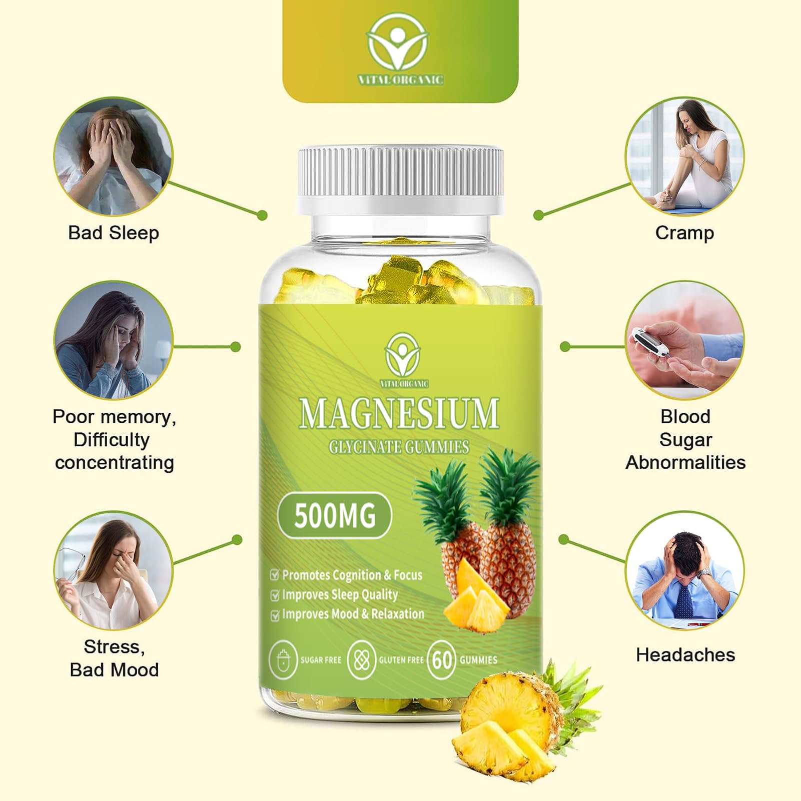 vitamin D enriched magnesium gummies
