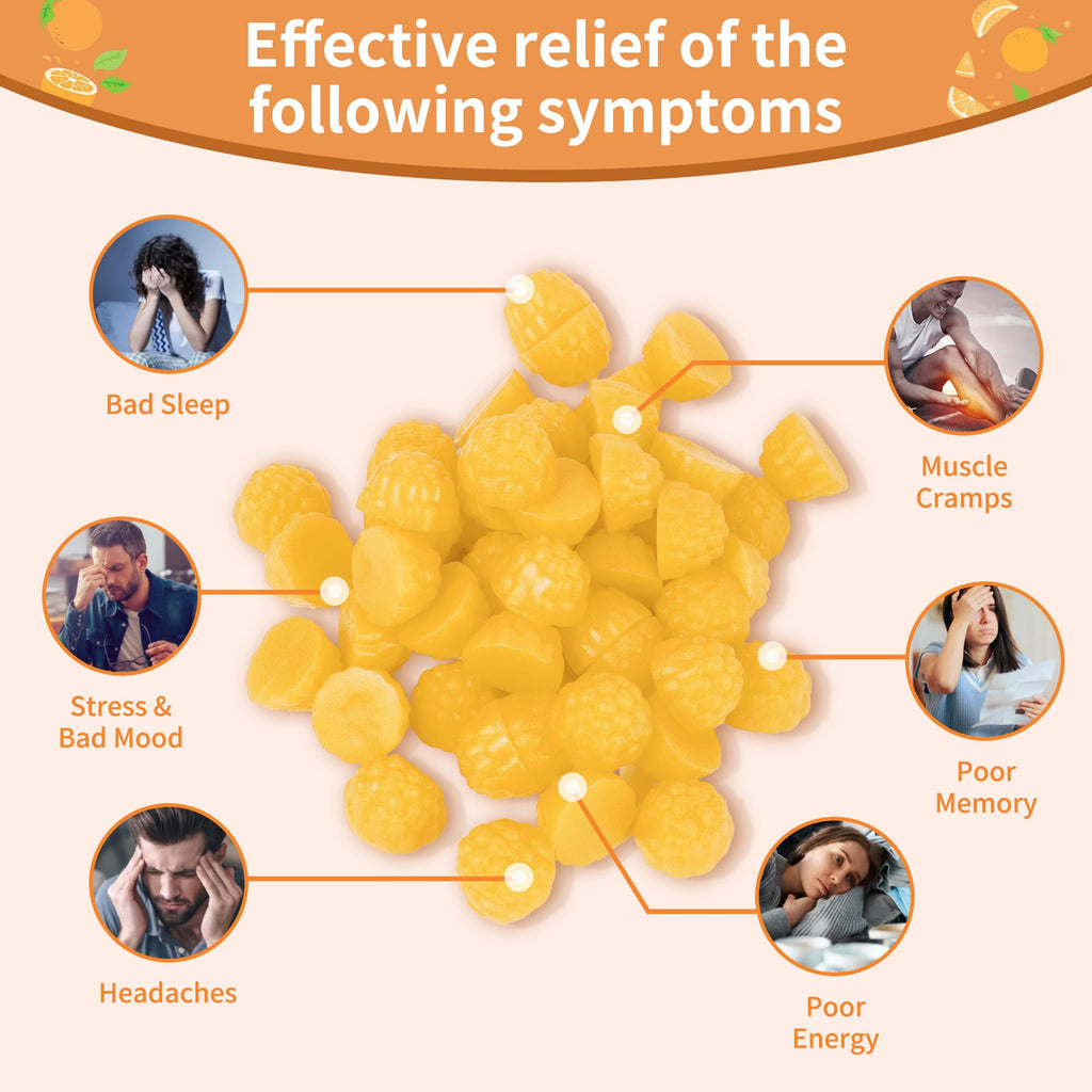 vitamin D enriched magnesium gummies