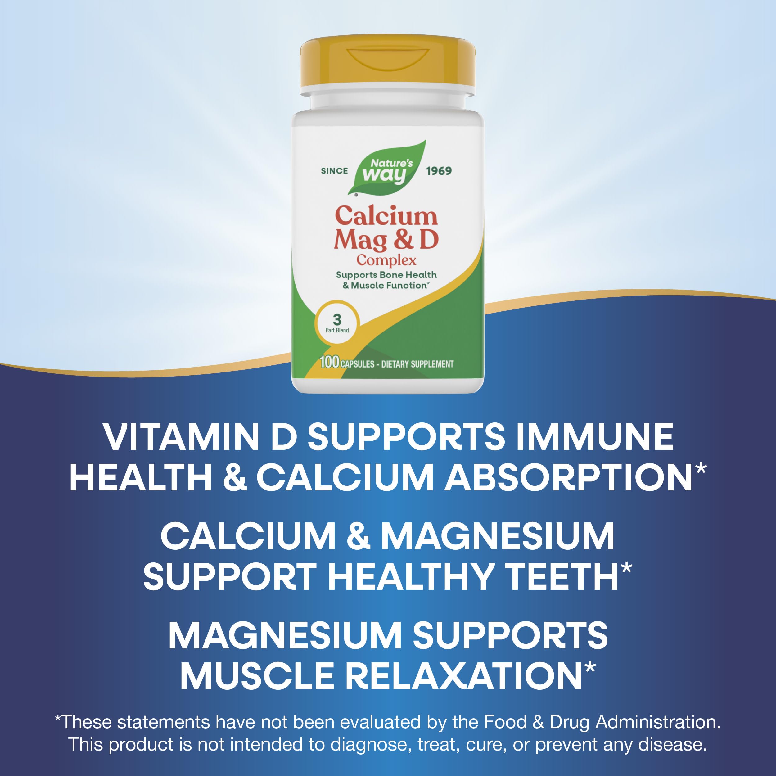 Vitamin D for enhanced calcium absorption