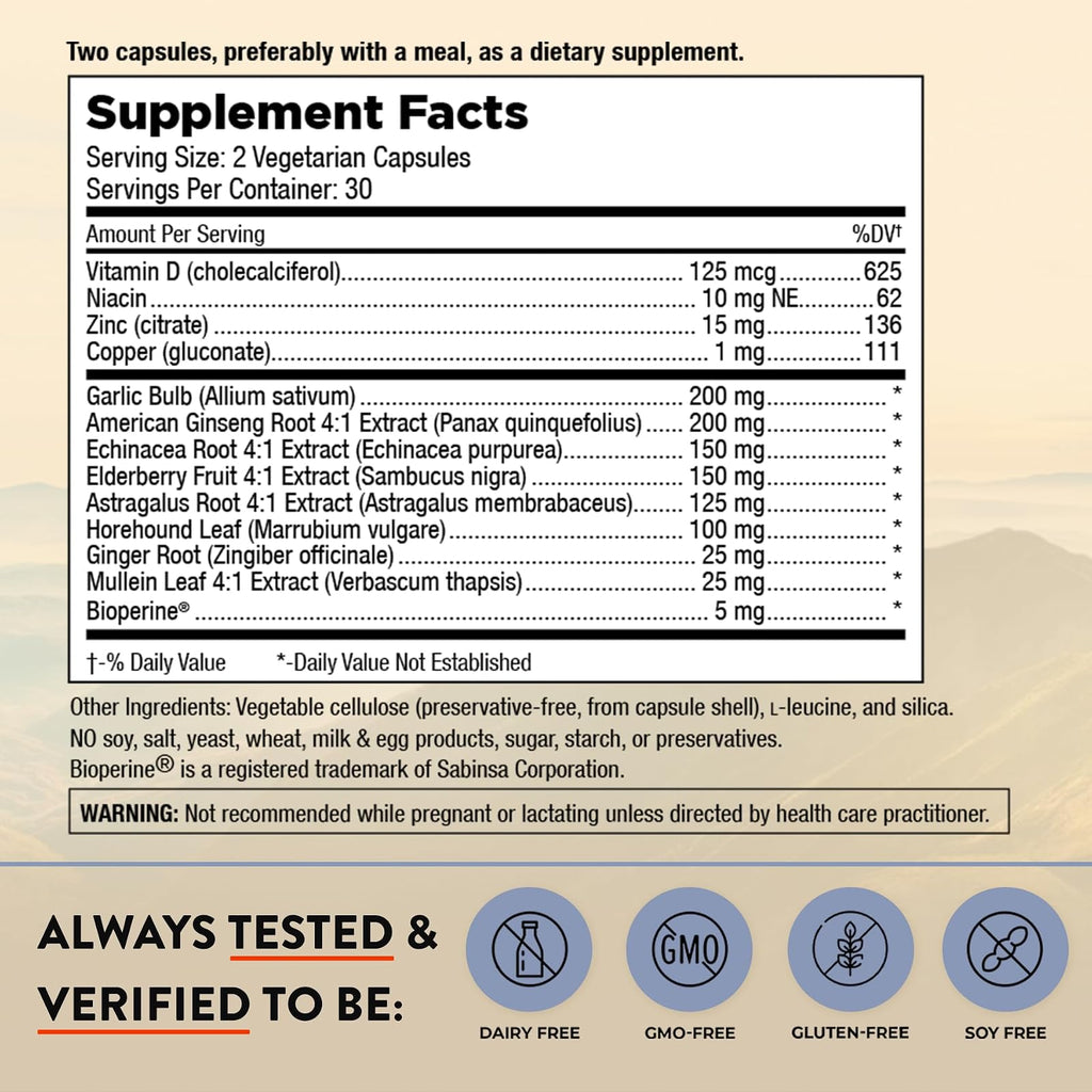 Vitamin D for immune support