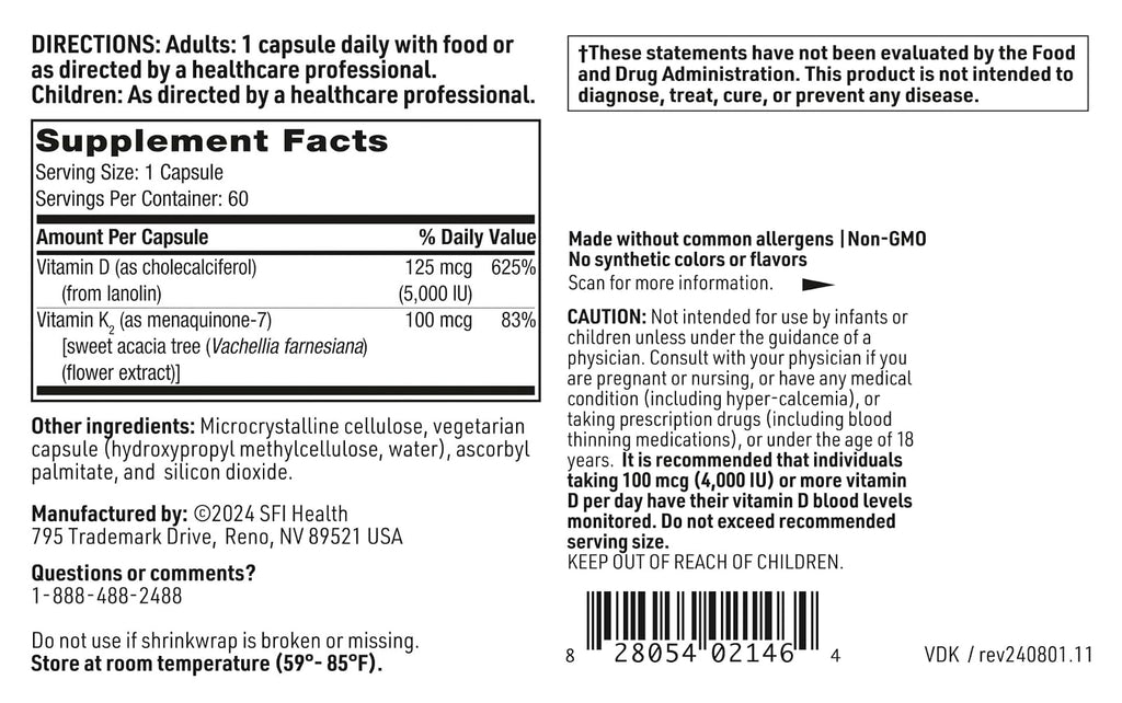 vitamin D plus K for heart wellness