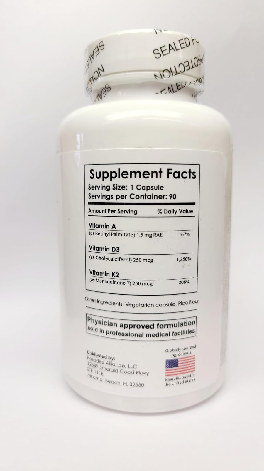 Vitamin D supplement for bone health