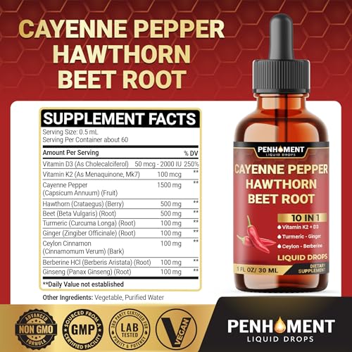 Vitamin D support with cayenne pepper