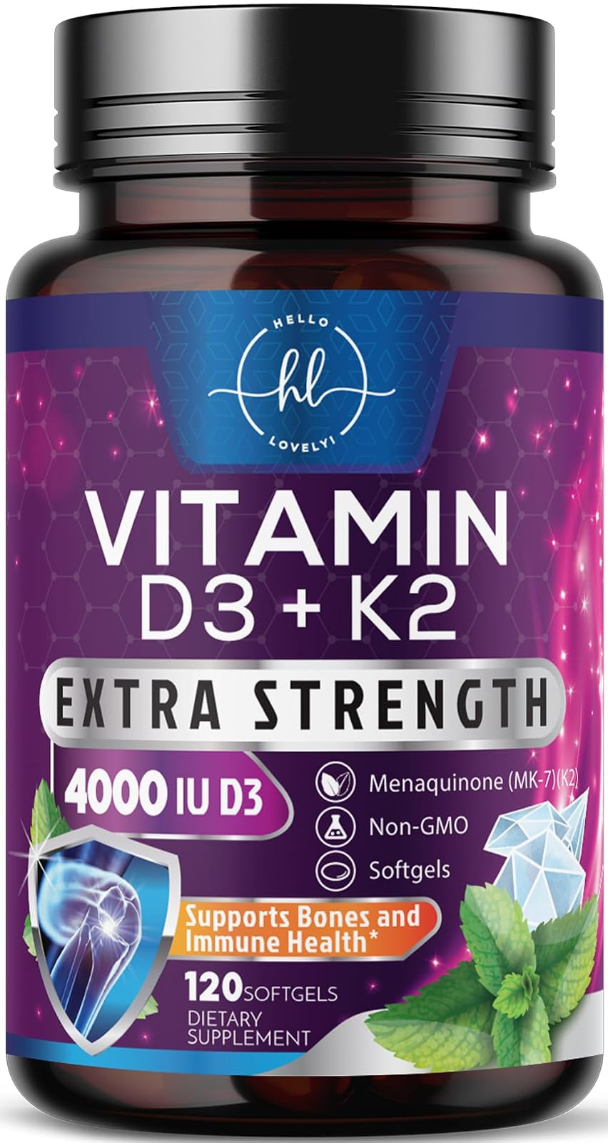 Vitamin D with K2 benefits