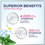 Vitamin D with K2 for energy