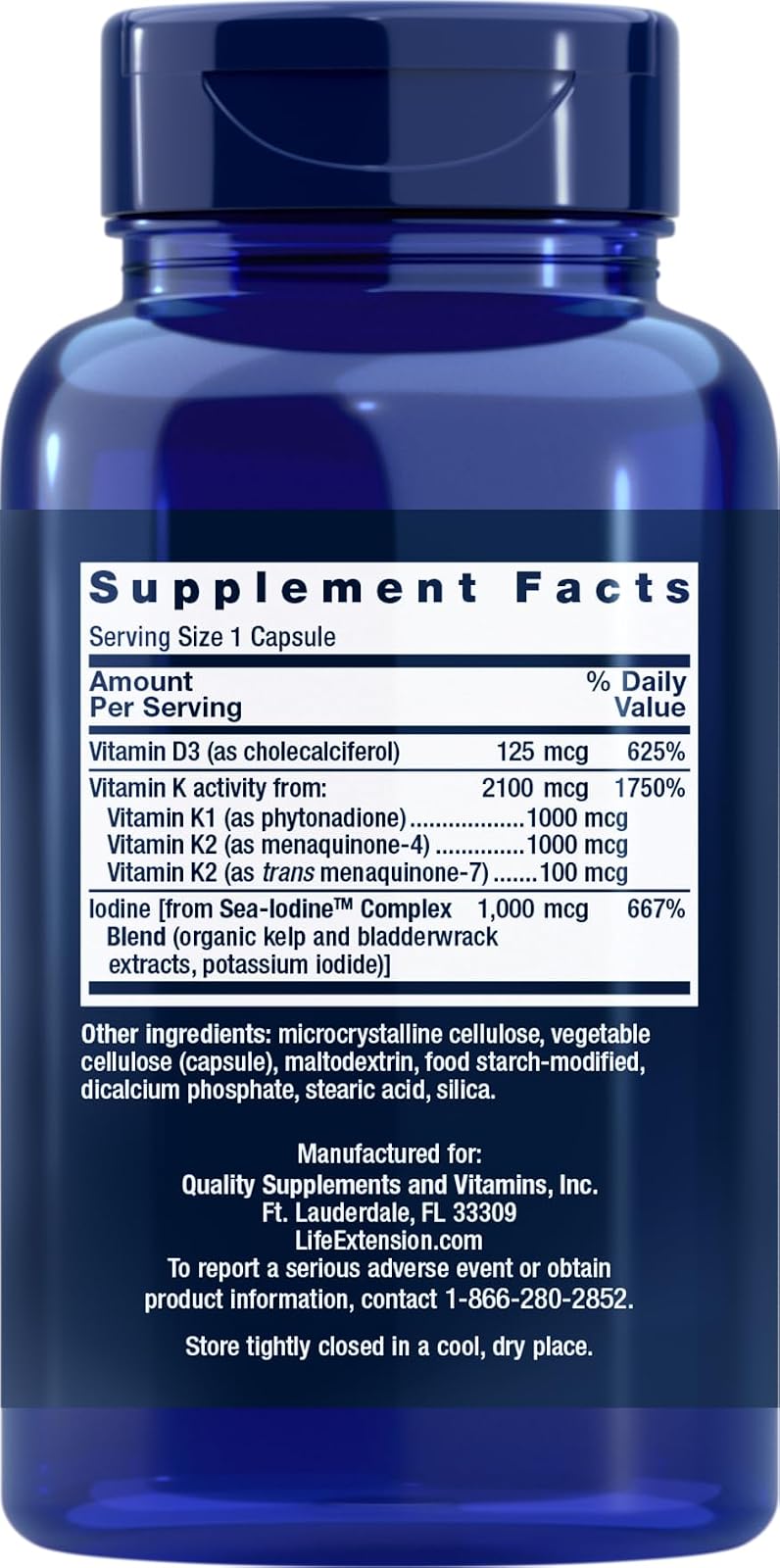 vitamin D with Sea-Iodine benefits