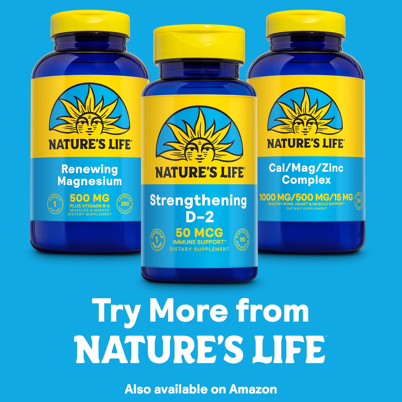 Vitamin D2 capsules for bone support