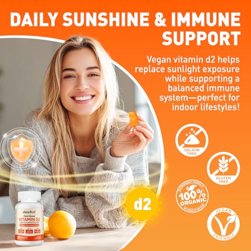 Vitamin D2 chews for bone health