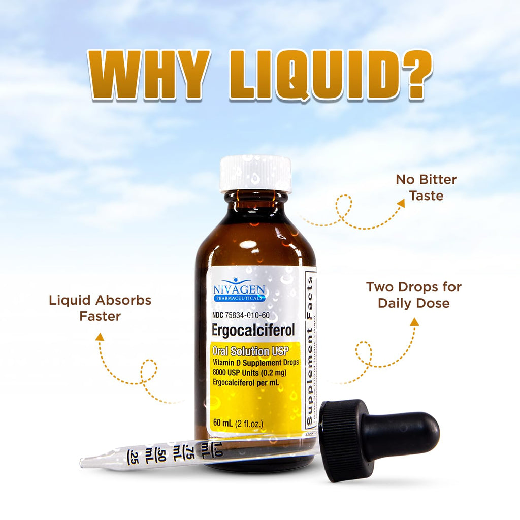vitamin D2 drops for bone health