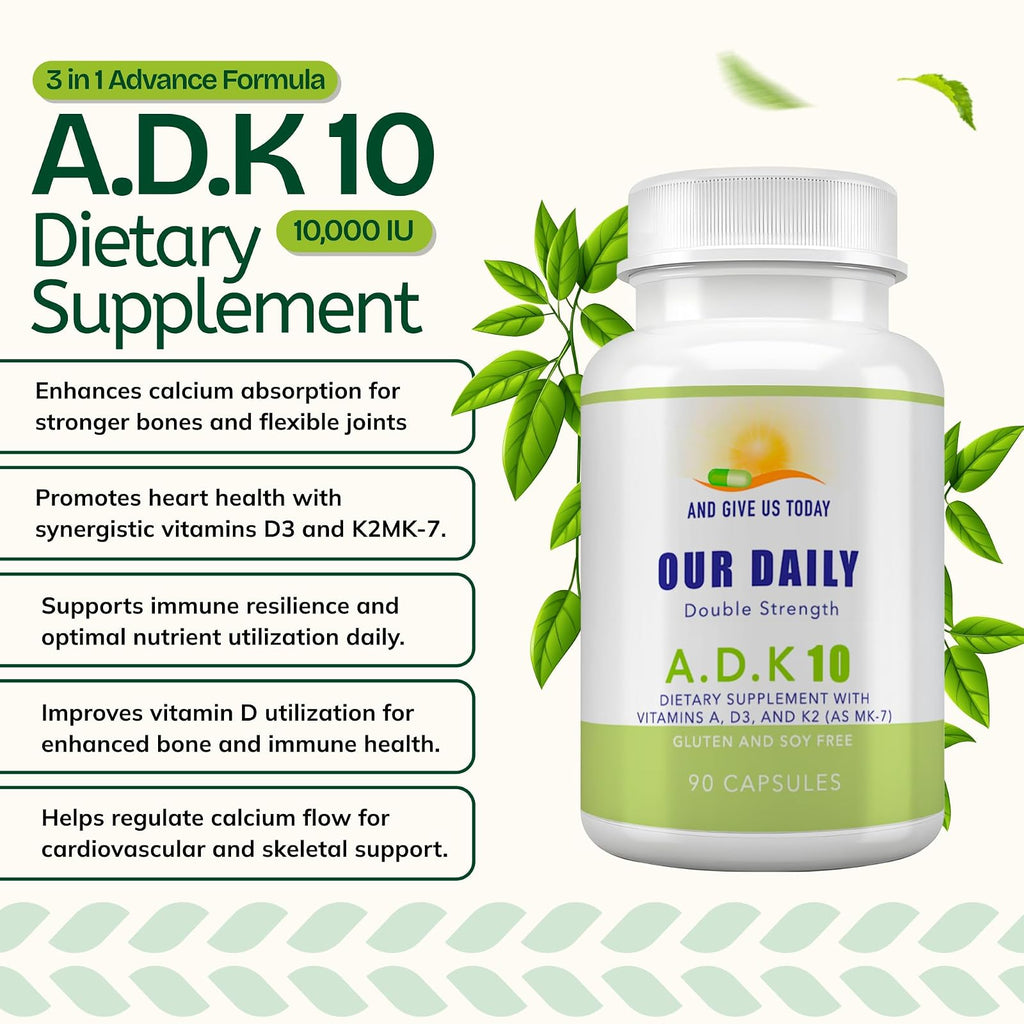 Vitamin D3 10,000 IU benefits