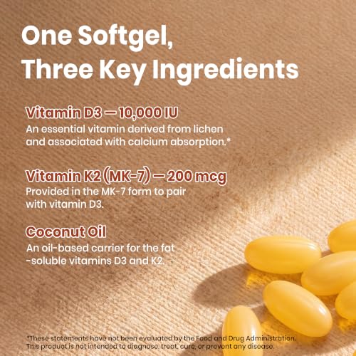 vitamin D3 10,000 IU dosage