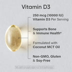 Vitamin D3 10,000 IU for immunity
