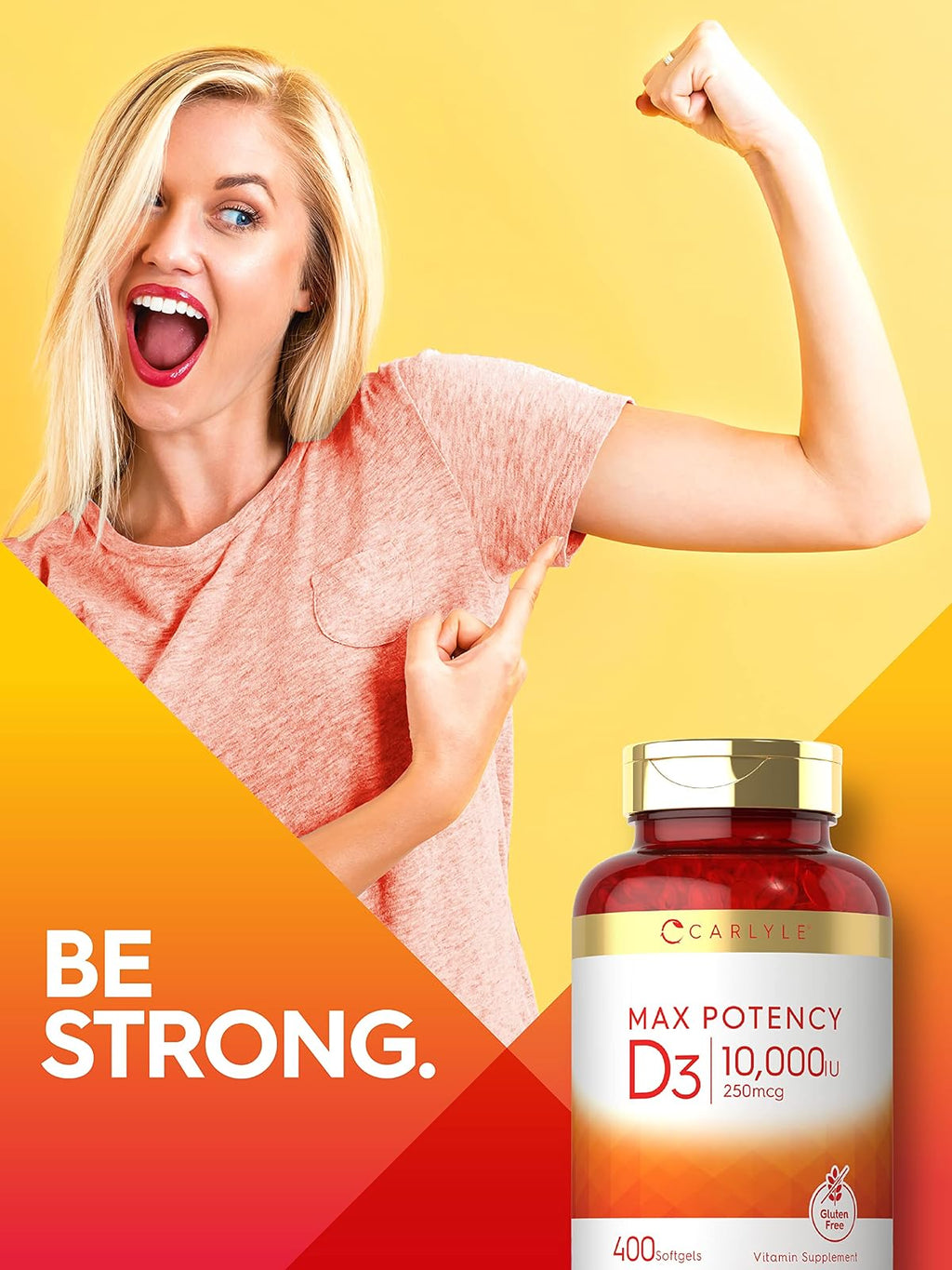 Vitamin D3 10,000 IU for mood enhancement