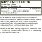 vitamin D3 10,000 IU for overall wellness