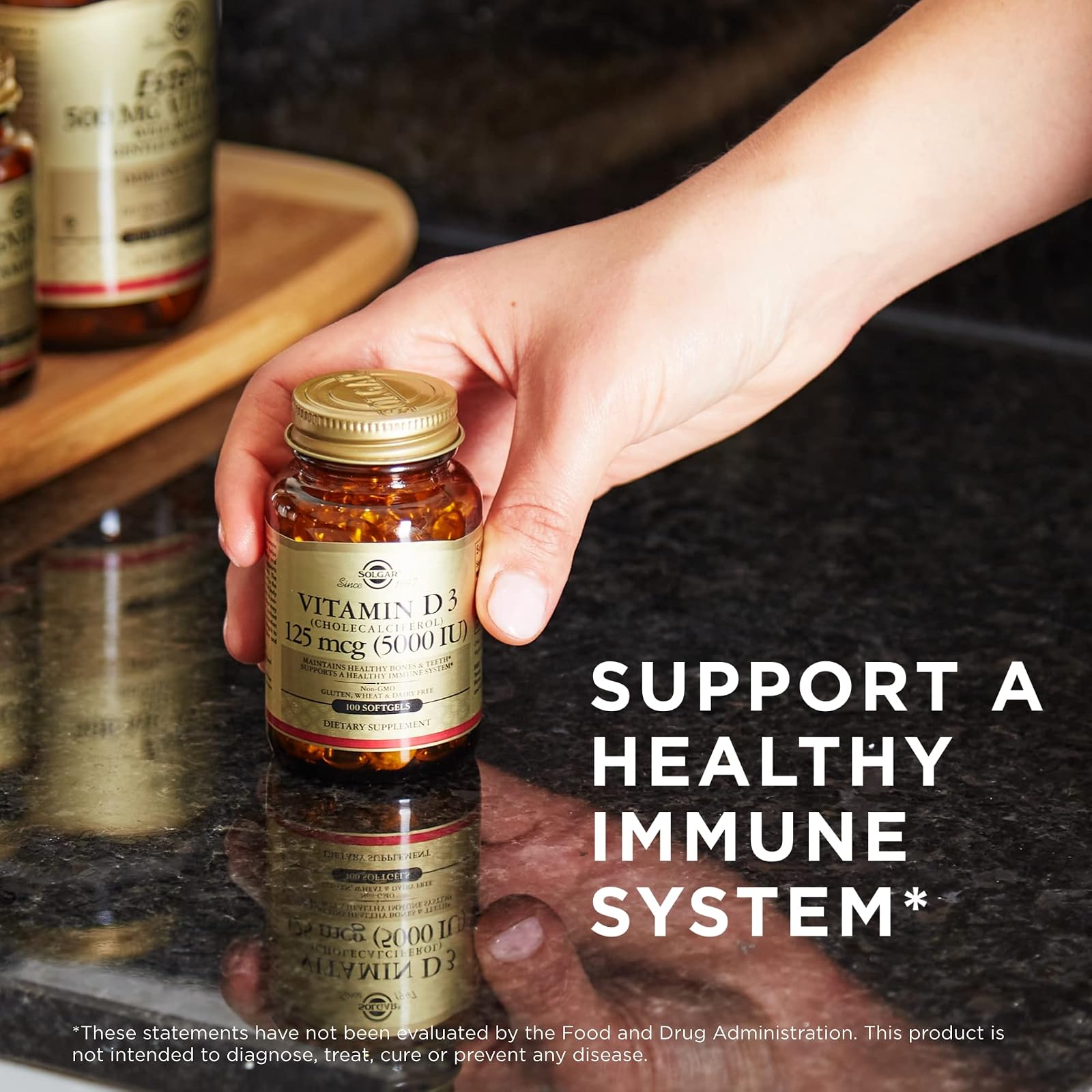 Vitamin D3 10 mcg for daily wellness