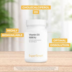 Vitamin D3 1000 IU for bone health