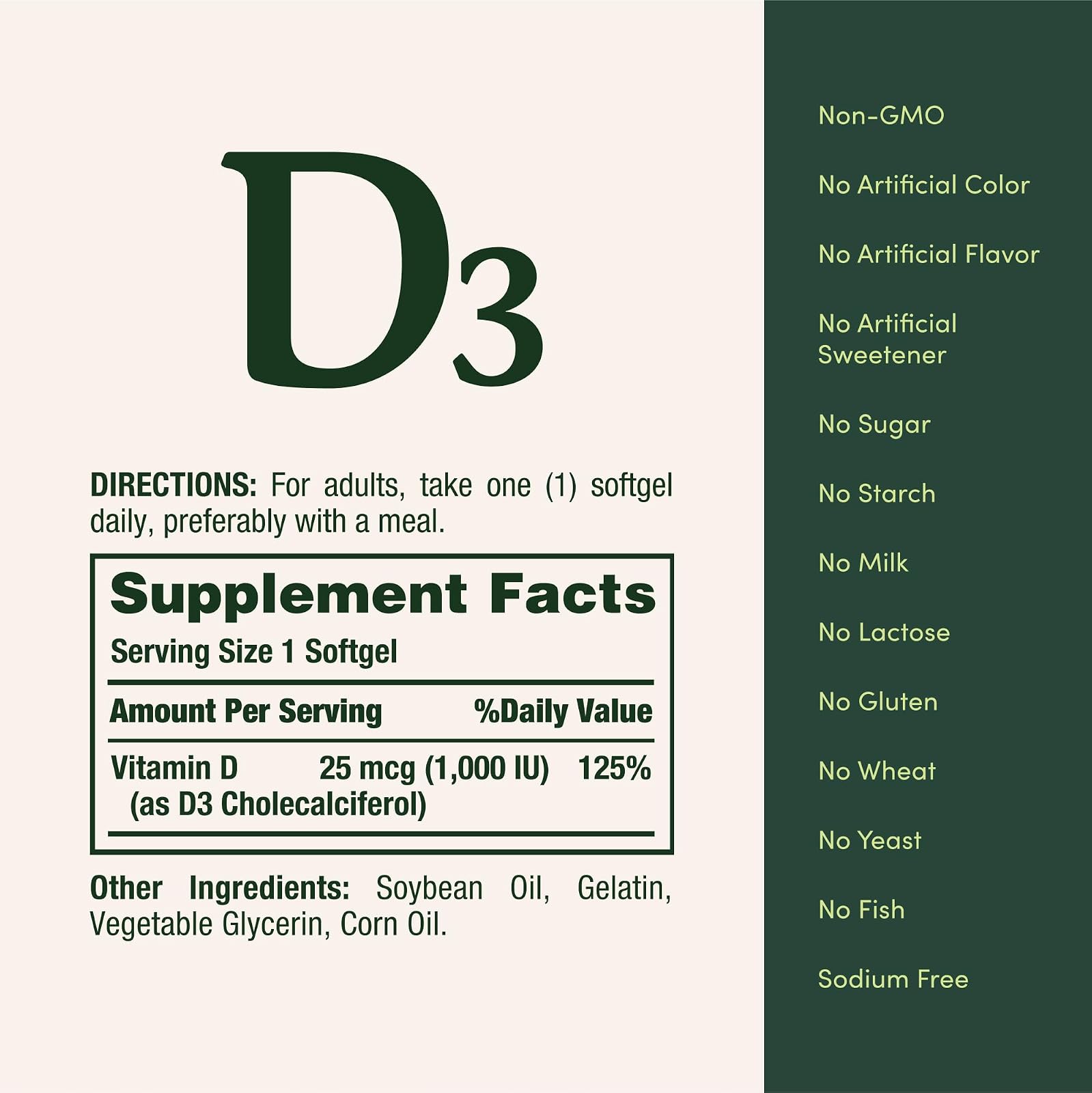 vitamin D3 1000 IU for daily wellness