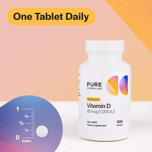 Vitamin D3 1000 IU for daily wellness