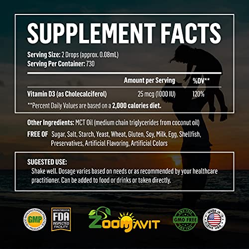 Vitamin D3 1000 IU for energy boost