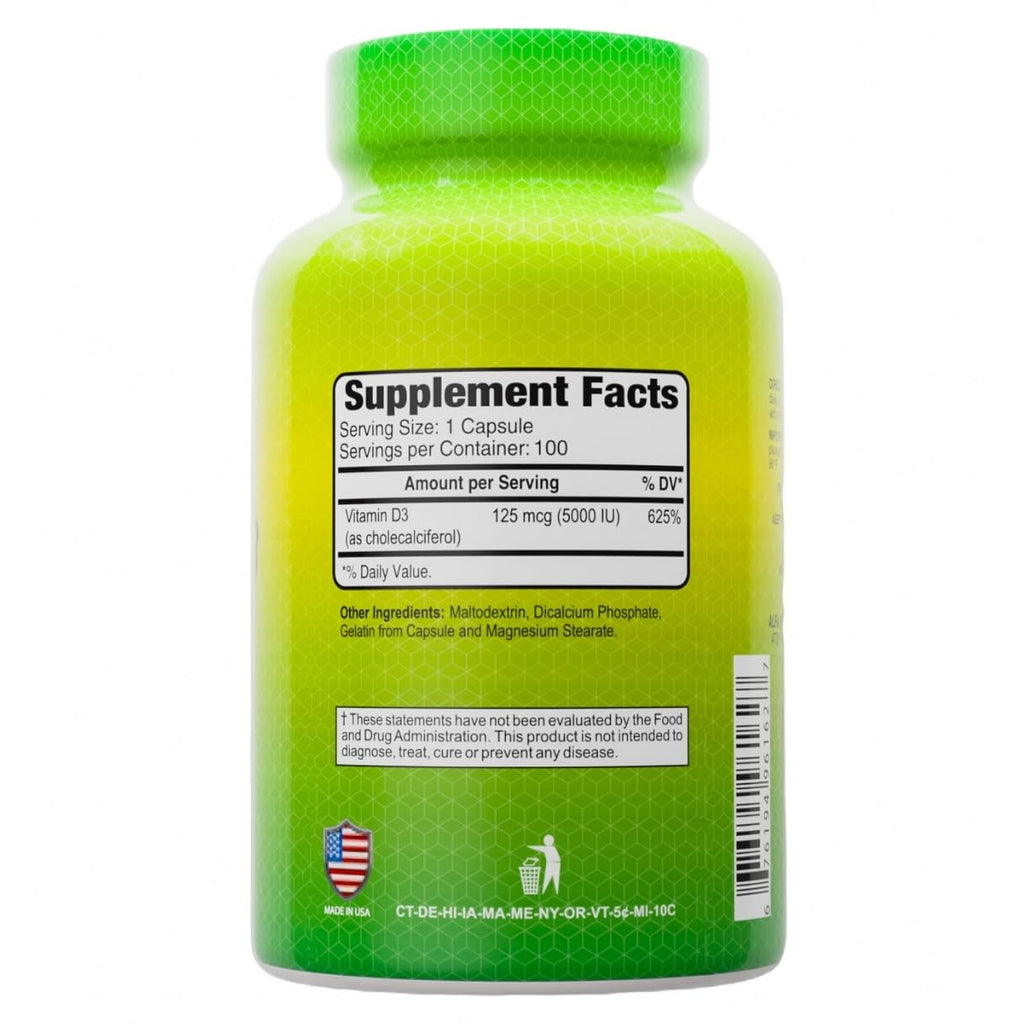 Vitamin D3 1000 IU for immune support