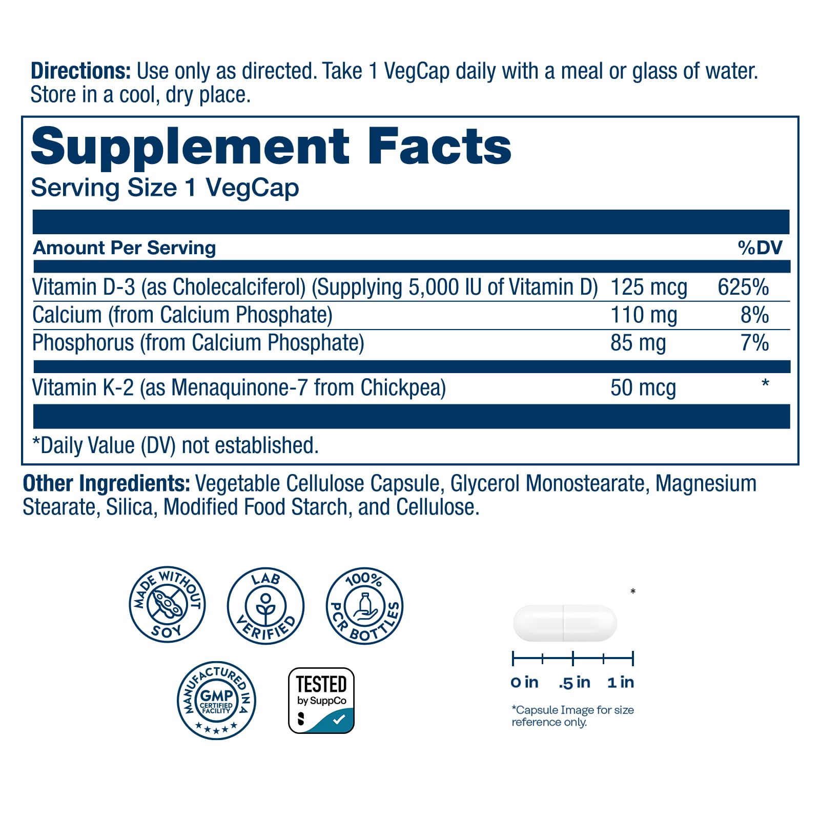 Vitamin D3 1000 IU for immunity