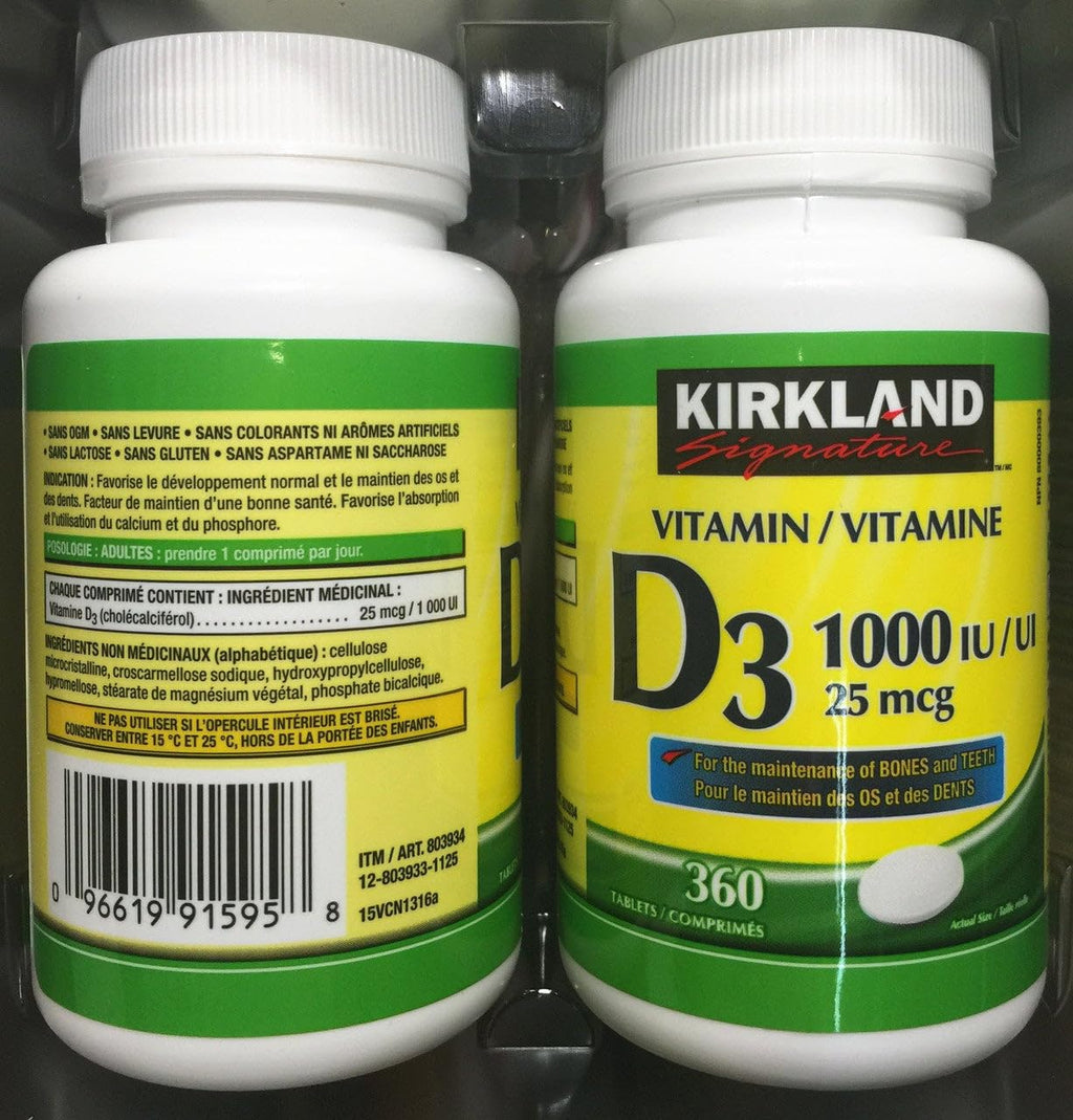 Vitamin D3 1000 IU immune support