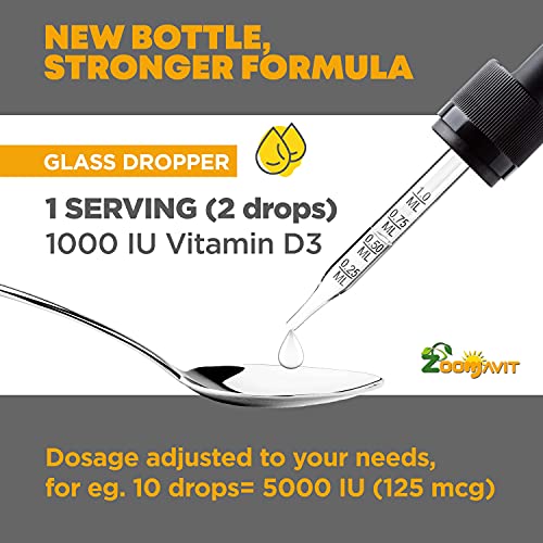 Vitamin D3 1000 IU liquid supplement