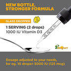 Vitamin D3 1000 IU liquid supplement