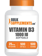 Vitamin D3 1000 IU softgels