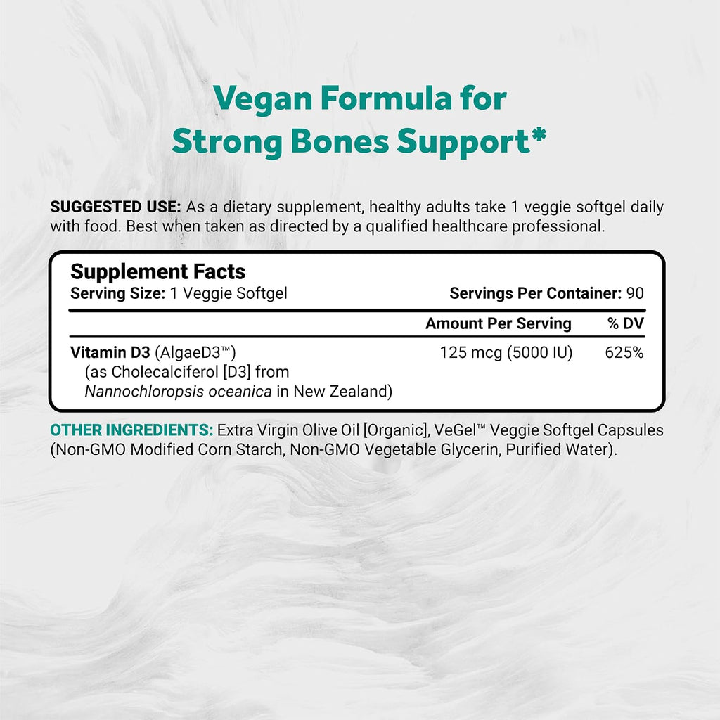 Vitamin D3 125 mcg for immunity