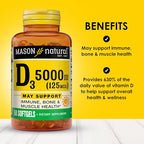 Vitamin D3 125 mcg softgels