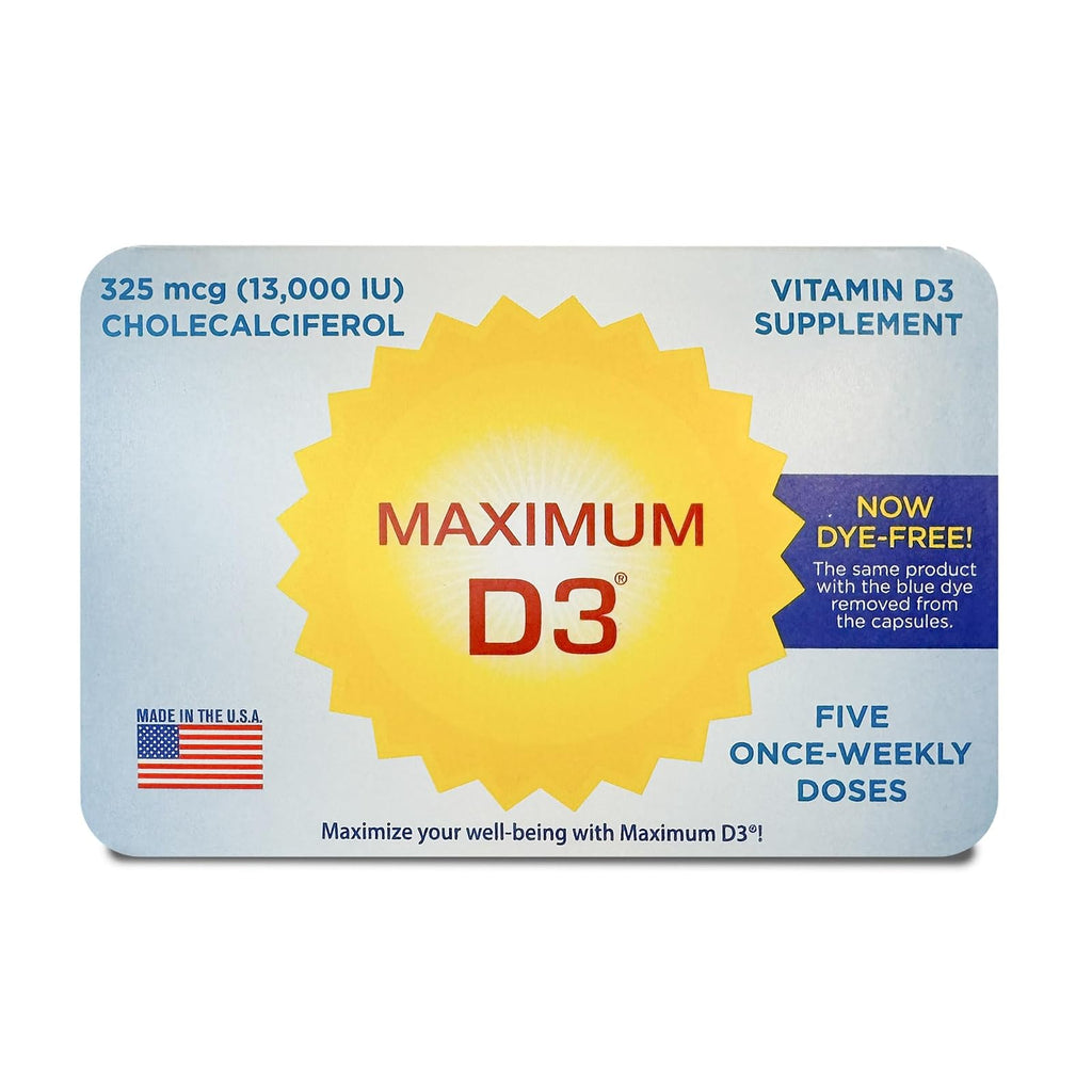 Vitamin D3 13000 IU capsules