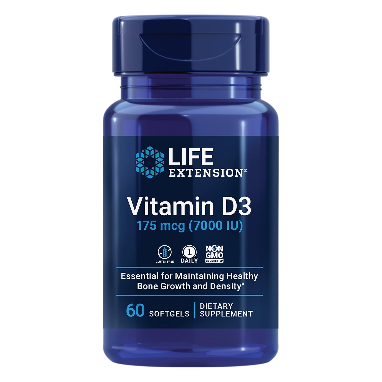 Vitamin D3 175 mcg softgels